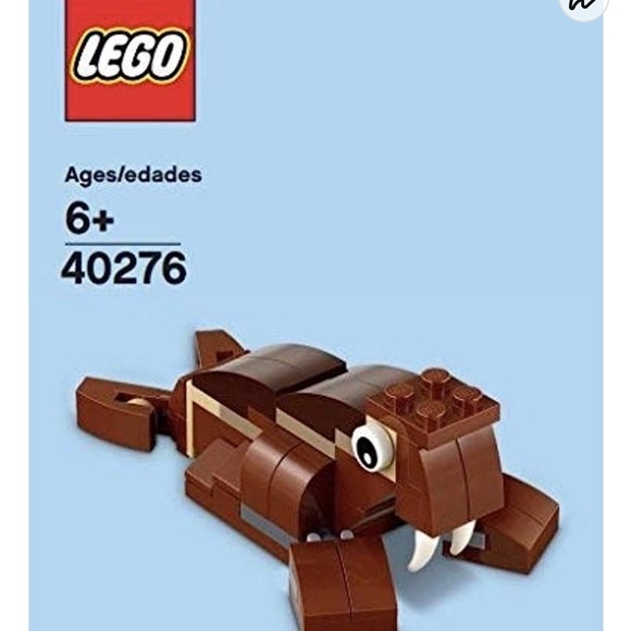 Lego | Toys | Lego Monthly Mini Build Polybag Walrus Animal 4276 55pcs ...